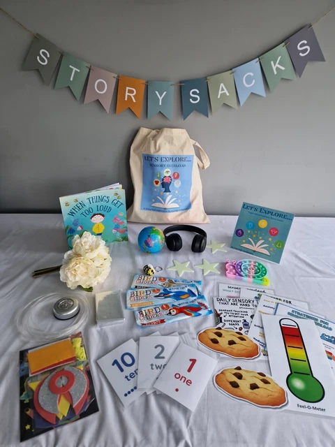 SENSORY OVERLOAD TOPIC Story Sack And Activities £59.99 - PicClick UK