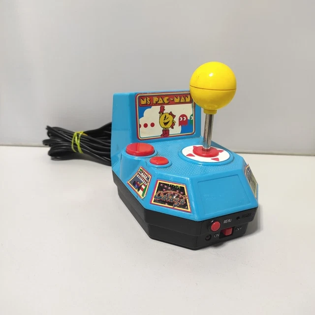 NAMCO MS. PAC-MAN 5-in-1 TV Plug N Play 2004 Jakks Pacific Arcade Works ...