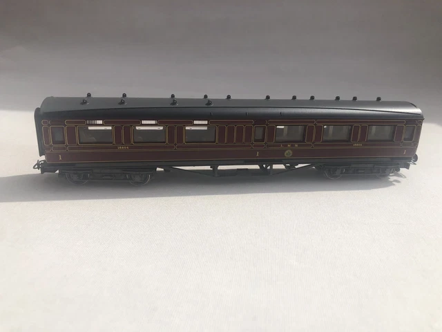 RIVAROSSI 2932 HO Gauge LMS Royal Scot 1st Class Coach 15604 Nr Mint ...