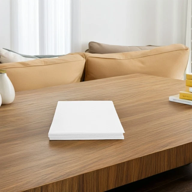 20 PCS FELT Fabric Sheets Craft Kit White for Crafts Squares Bulk ...