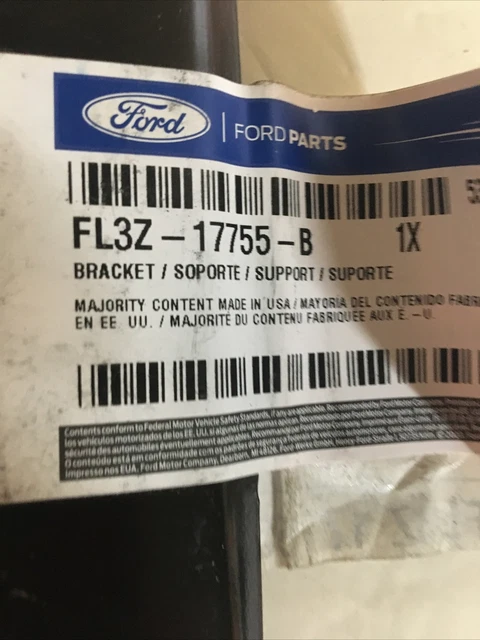FORD OEM FL3Z17755B Bumper-Side Bracket Left Front 15-17 F-150 $16.83 ...