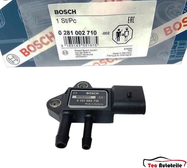 BOSCH FLUE GAS pressure sensor differential pressure sensor DPF sensor ...