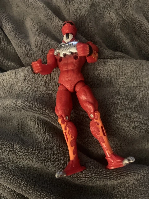 POWER RANGERS JUNGLE Fury Animalized Red Tiger Ranger Bandai Action ...