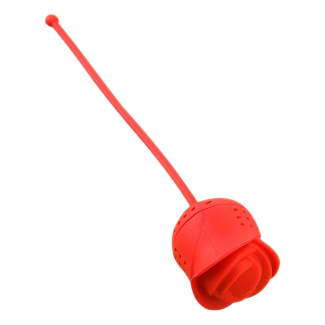 REUSABLE SILICONE TEA Infuser Creative Flower Strainer Leaf Shaped $17. ...