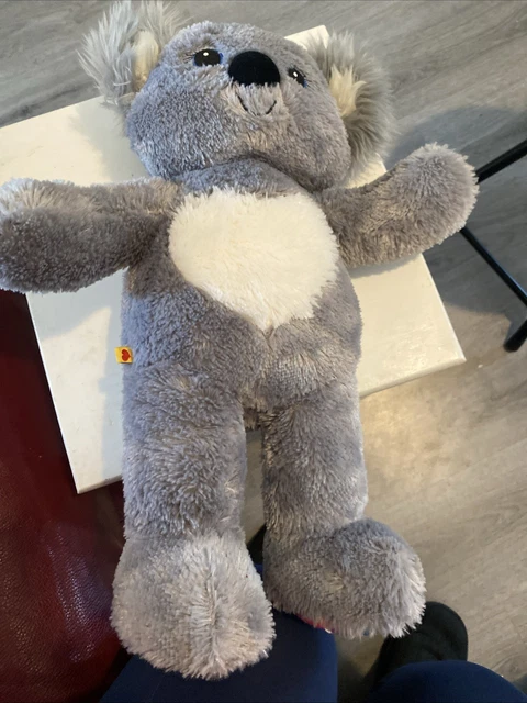 BUILD A BEAR Cody Simpson Koala Plush Grey Stuffed Animal 18”Soft Toy ...