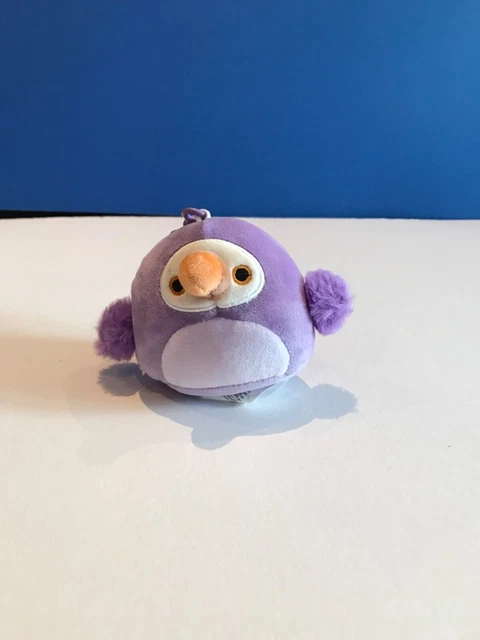 SQUISHMALLOWS NAHA THE Dodo Bird Clip bag key ring chain squishmallow ...