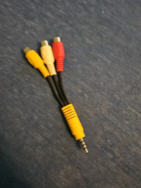 AV ADAPTER, VIDEO AV Component Adapter Cable Replacement for TCL TV, 3 ...