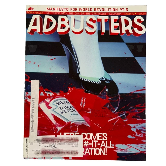 Adbusters Magazine November December 2015 Manifesto For World