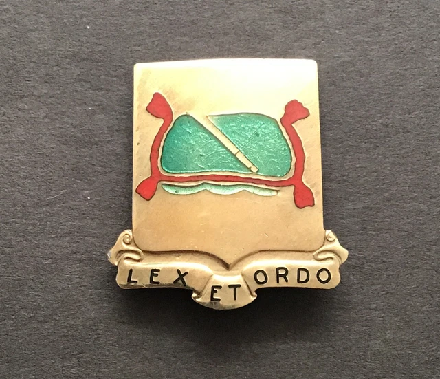 WW2 US ARMY 716th Military Police MP Battalion Unit Crest DI/DUI ...