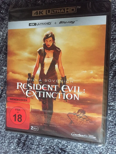 RESIDENT EVIL - EXTINCTION - 4K Ultra HD Region ALL UHD - Milla Jovovich £28.57 - PicClick UK