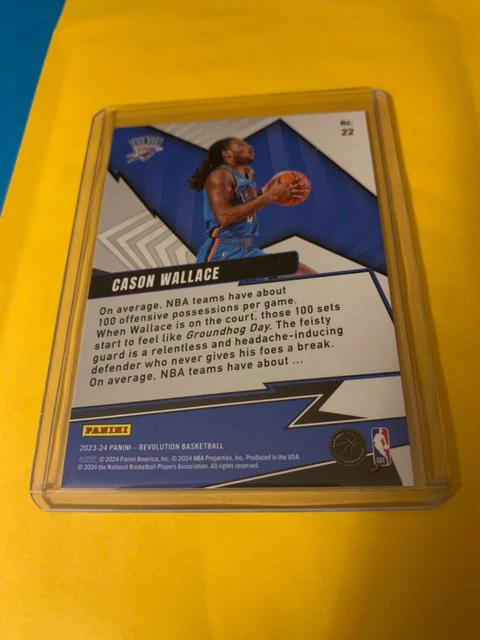 CARTA ROOKIE CASON Wallace 23-24 Panini Rovolution Shock Wave EUR 4,55 ...