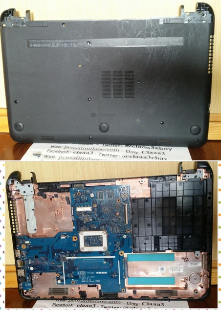 HP COMPAQ K1J11EA scocca notebook laptop case chassis INFERIORE scheda ...
