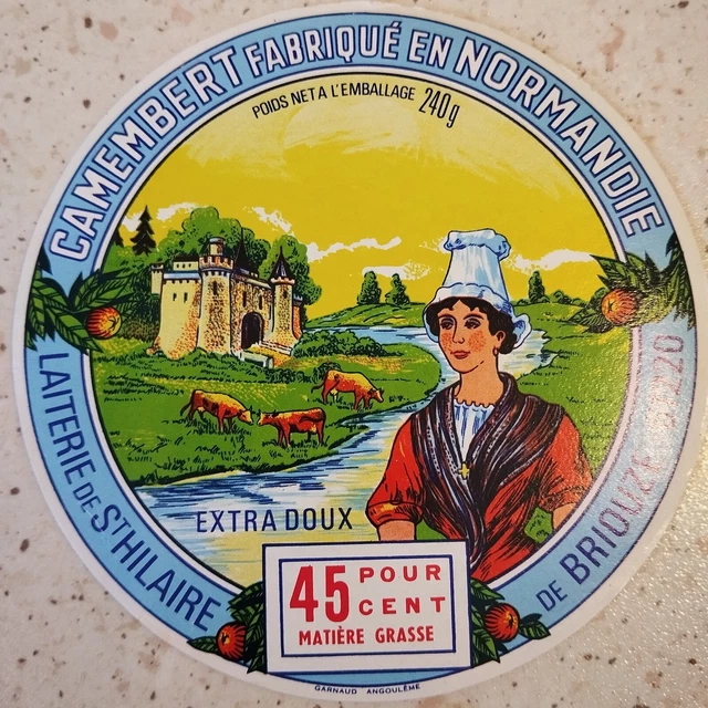 ANCIENNE ÉTIQUETTE DE fromage CAMEMBERT EUR 3,00 - PicClick FR