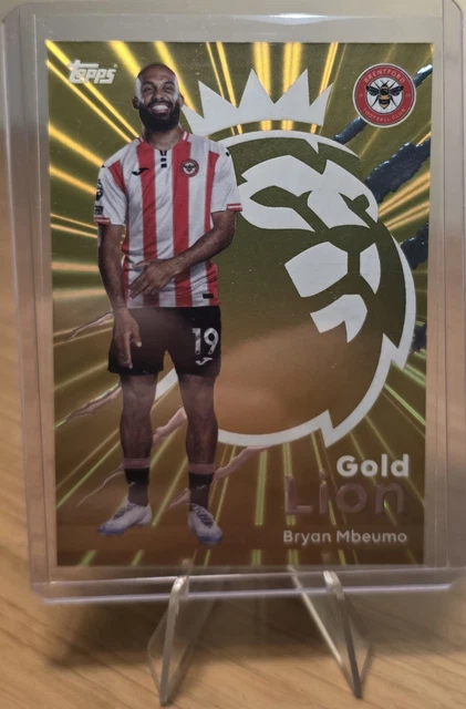 TOPPS PREMIER LEAGUE 2026 Gold Lion Bryan Mbeumo GL 4 £1.13 - PicClick UK