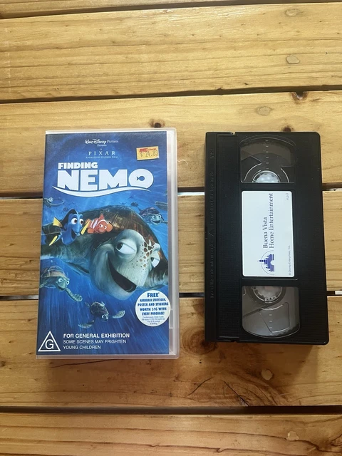 FINDING NEMO VHS Video Tape Walt Disney Pictures Pixar £9.54 - PicClick UK