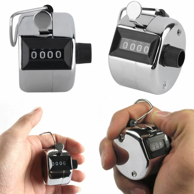 HAND COUNTER PEDOMETER Quantities Piece Counter Clicker Visitor Counter ...