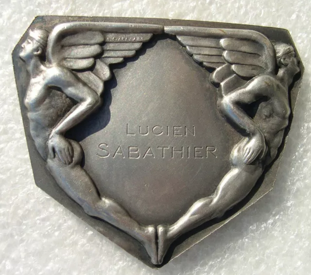 MEDAILLE ART DECO AERO CLUB DE FRANCE 1930 AVIATION VINCENNES attribuée ... MEDAILLE ART DECO AERO CLUB DE FRANCE 1930 AVIATION VINCENNES attribuée ...