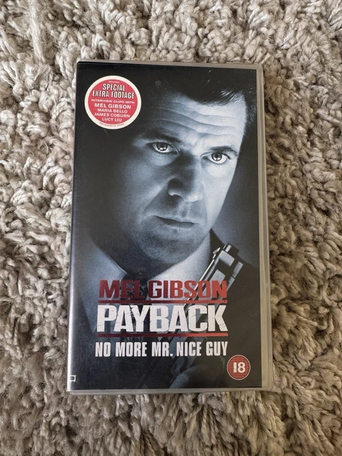 FILM PAYBACK VHS Tape by Mel Gibson £1.75 - PicClick UK