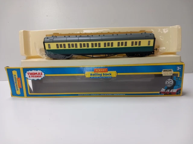 HORNBY R120 THOMAS & Friends Gordon Composite Coach Excellent Boxed OO ...