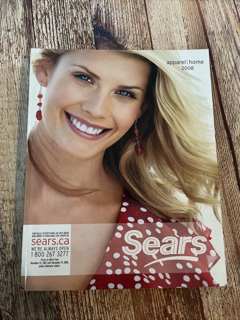 VINTAGE SEARS 2008 Apparel Home Catalog Fashion Electronics Furniture ...