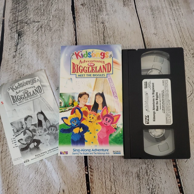 KIDSONGS ADVENTURES IN Biggleland Meet The Biggles VHS Sony Wonder TAP ...