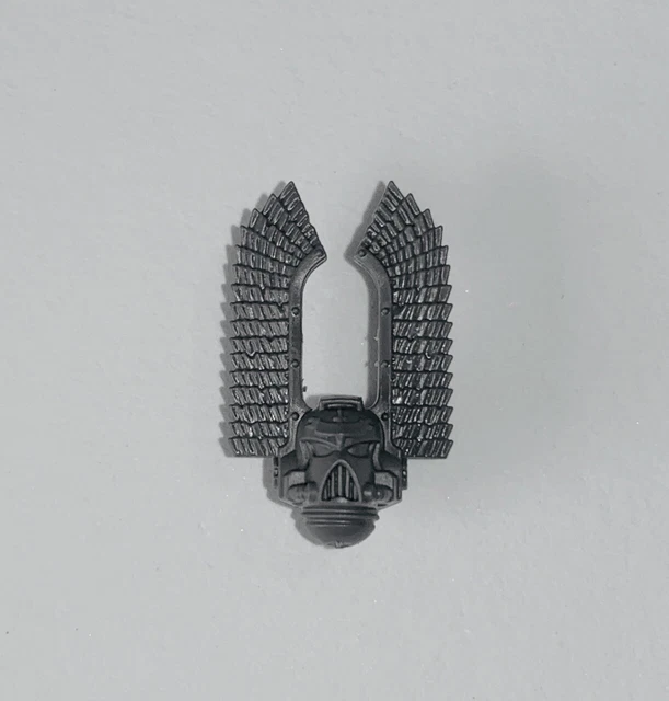 WARHAMMER 40K DARK Angel Space Marine Upgrade Head (A) Captain Helmet ...
