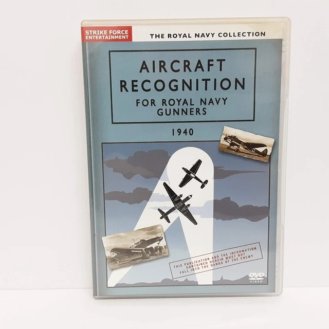 AIRCRAFT RECOGNITION FOR Royal Navy Gunners 1940 DVD - FREE UK Postage ...