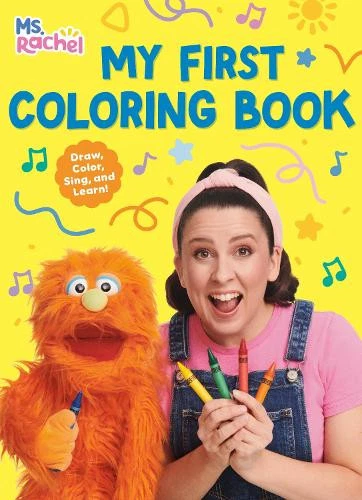 MS. RACHEL MY First Coloring Book (Ms. Rachel) (Poche) Books by Ms ...