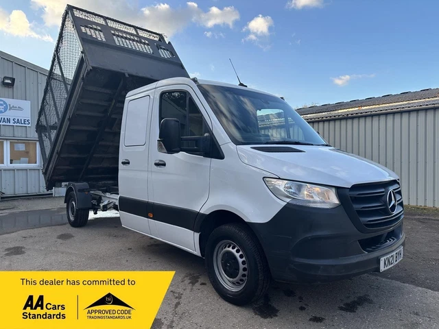 2021 MERCEDES-BENZ SPRINTER 3.5t Progressive Crew Cab Tipper CHASSIS ...