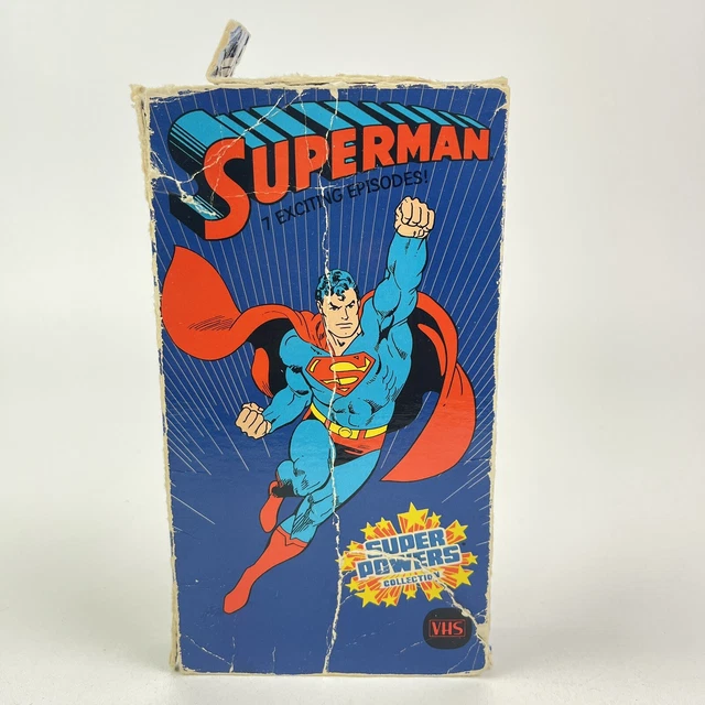 SUPERMAN: SUPER POWERS Collection 7 Episodes VHS DC COMICS 1985 £11.44 - PicClick UK