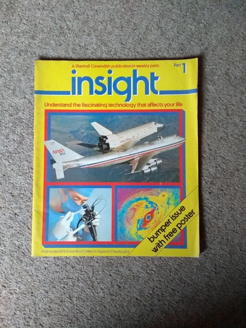 INSIGHT MAGAZINE PART 1, March 1980, Marshall Cavendish Publications £4 ...