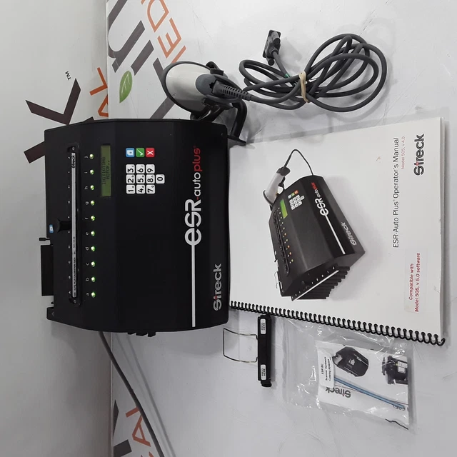 LABORATORIO CLÍNICO ANALIZADOR de tasa de sed STRECK ESR-Auto Plus 505 ...