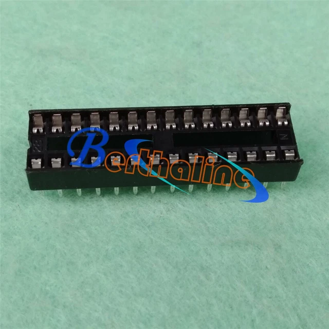 5PCS 28PIN PITCH 2.54mm DIP IC Sockets Adaptor Solder Type Socket New £2.92 - PicClick UK