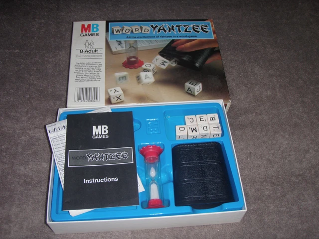 VINTAGE 1979 WORD Yahtzee Word-Game by MB Games Complete. Good ...