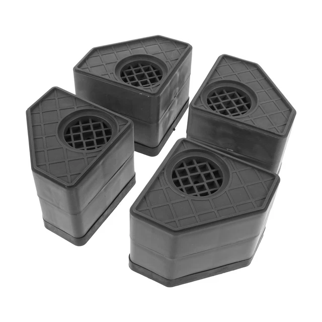 4 PCS FURNITURE Feet Shock-absorbing Mats Washer Heightening Pads £33. ...
