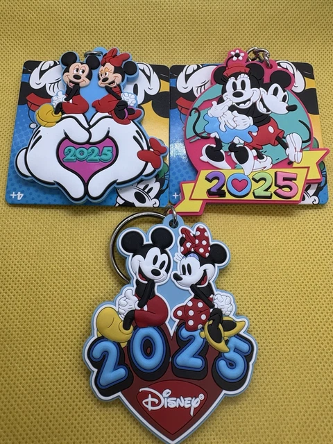DISNEY 2025 KEYCHAIN Set !!!! (3 keychains) $20.99 - PicClick