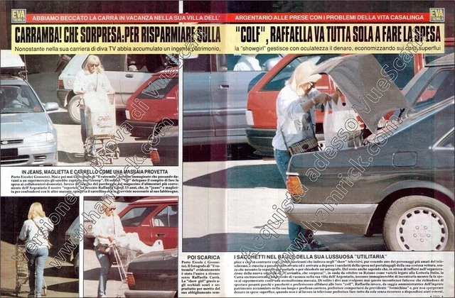 RAFFAELLA CARRA' SERENA Grandi Francesca Dellera Michelle Hunziker ...