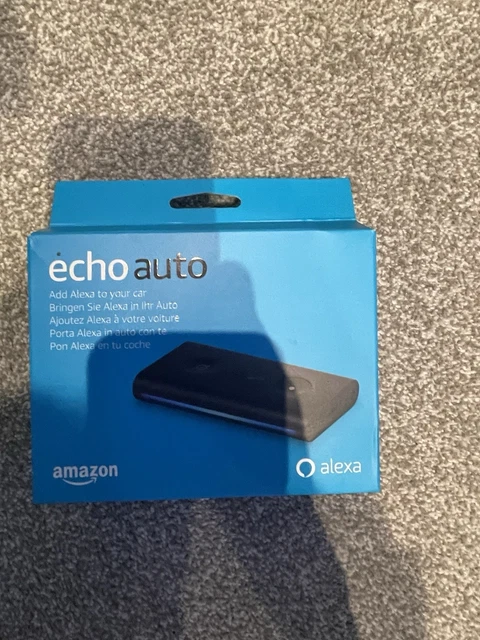 AMAZON ECHO AUTO in Car Smart Speaker with Alexa - Black £24.10 ...