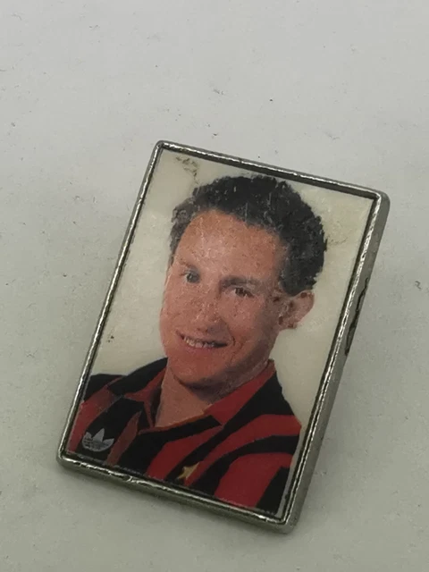 PIN'S VINTAGE PINS Collector publicitaire Jean Pierre Papin Milan AC ...