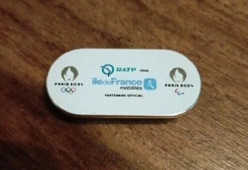 PIN'S MAGNET JEUX Olympiques Olympic Games Paris 2024 VILLE DE PARIS ...