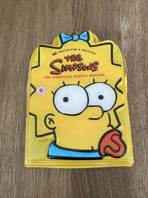 SIMPSONS THE COMPLETE Eighth 8 Season 4-Disc DVD Box Set Maggie Head ...
