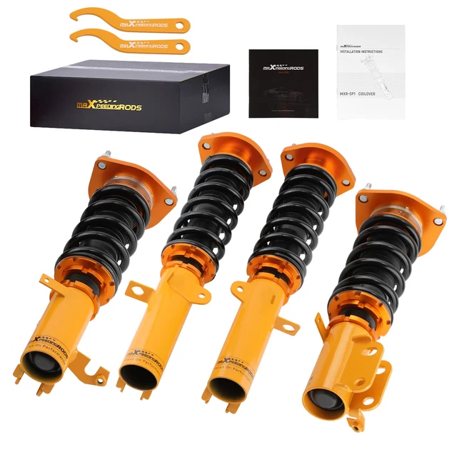 COMBINÉS FILETÉS SUSPENSION Kit for Toyota Corolla E90 E100 E110 Coilover Shoc EUR 304,99 ...