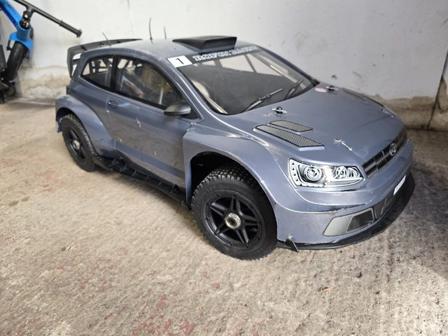 ROVAN RF5 1/5TH scale rally car electric converted roller £465.72 ...