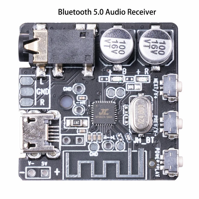 DIY BLUETOOTH COMPATIBLE 5.0 Receiver Wireless Decoder Board Module Car ...