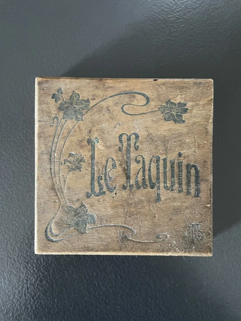 JEU DE SOCIÉTÉ vintage « Le Taquin » en bois EUR 25,00 - PicClick FR