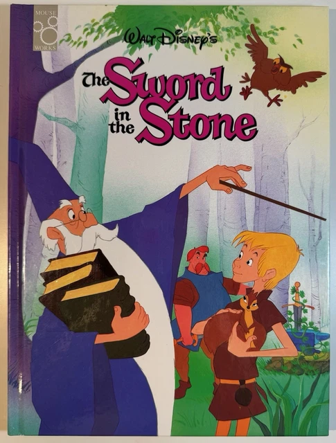 WALT DISNEY THE Sword In The Stone 1987 Book by Mouse Works. $19.88 ...