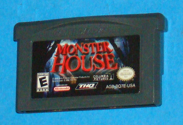 MONSTER HOUSE - Game Boy Advance GBA Nintendo - USA EUR 4,90 - PicClick IT