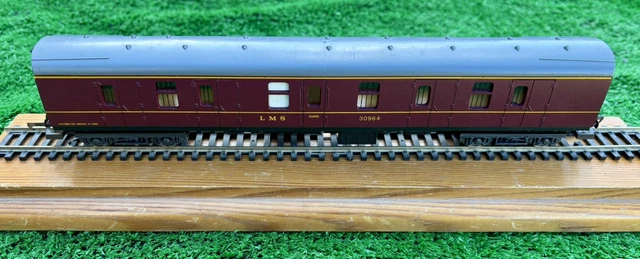 LIMA 305342 OO Gauge LMS Maroon Mk 1 Full Brake Coach M25742 £9.55 ...