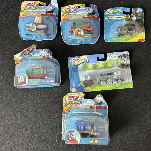 THOMAS & FRIENDS Take-n-play Adventures Engines X 6 BNIP Fisher Price ...