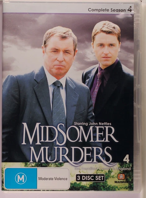MIDSOMER MURDERS - Complete Season 4 (DVD, 2001) £3.28 - PicClick UK